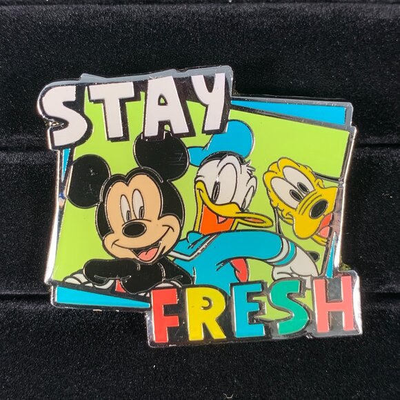 Disney | Jewelry | Stay Fresh Mickey Mouse Donald Duck Pluto Disney ...